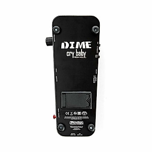 Briskdrop Dunlop DB01B Dime Crybaby From Hell Wah Pedal with 2 Patch Cables and Snark Tuner (db01b-snark)