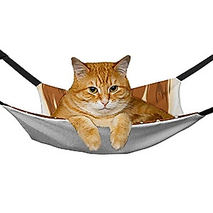 Bubble Tea in Brown Sugar Milk Tea Pet Hammock Comfortable Adjustable Hanging Bed for Small Animals Dogs Cats Hamster