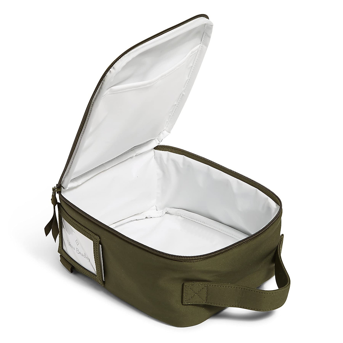 Vera Bradley Women's Cotton Lunch Bunch Lunch Bag, Climbing Ivy Green, One Size