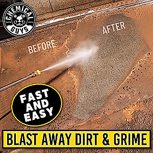 Chemical Guys EQP408 ProFlow Performance Electric Pressure Washer PM2000, 14.5-Amp Motor 2030 Max PSI, 1.77 GPM, Includes 5 Full Range QC Tips, Cleans Cars, Patios, Driveways, Homes and More , Gray