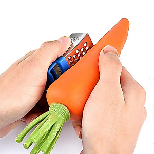 GOODFEER Mini Cheese Grater, 3 Pieces Stainless Steel Small Box Graters For Kitchen Slicer Cheese/Ginger/Vegetable,Pack of 3