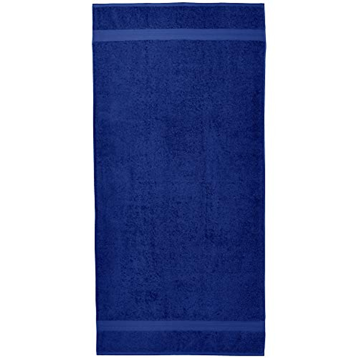 Amazon Basics Fade-Resistant Cotton Bath Sheet - 2-Pack, Navy Blue