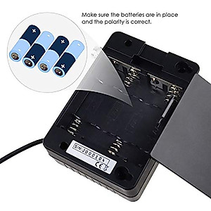 2 in 1 Temperature pH Monitor Meter Tester Sensor Test Kit 0~14 pH Automatic Calibration BNC Electrode Probe for Hydroponic ph Aquarium Meter Water Lab Food Drinking Water pH of Saltwater/Seawater