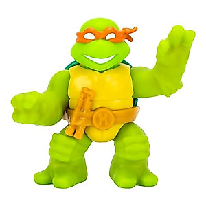 Heroes of Goo Jit Zu Teenage Mutant Ninja Turtles | 4 Pack | Super Oozy Toy Figures | Classic Donatello, Classic Michelangelo, Classic Leonardo & Classic Raphael | with Different Colored Mutations