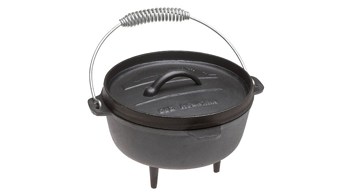 Old Mountain 2 Quart Camp Oven: Durable & Pre-Seasoned