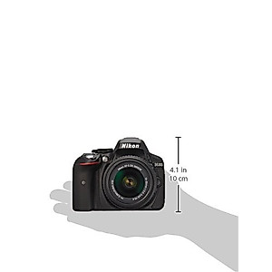 Nikon D5300 24.2 MP CMOS Digital SLR Camera Double Zoom Lens Kit with 18-55mm f/3.5-5.6G ED VR II + 55-200mm f/4.5-5.6G - International Version (No Warranty)