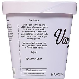 Van Leeuwen Premium Cookies & Cream French Ice Cream, 14 oz (Frozen)