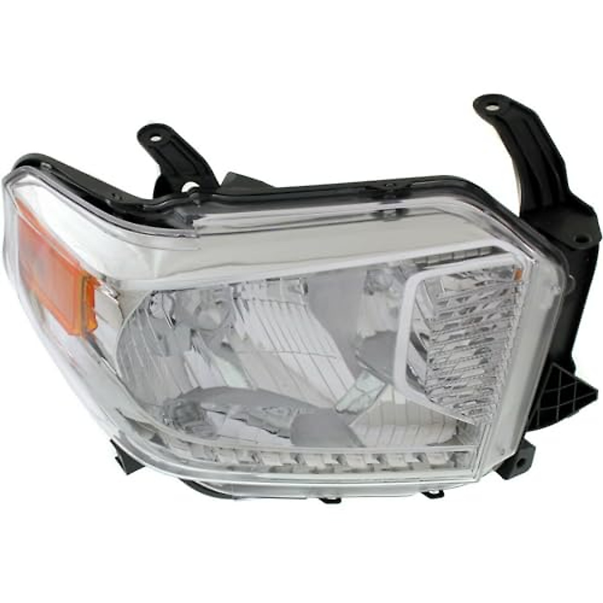 HDOZTOJI Headlight Halogen Bulb Right Side Clear Lens W/Bulb Headlamp 811100C091 13448252 TO2503219