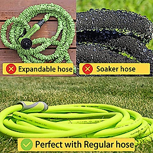 (5/8" or 3/4") Easy Garden Hose Repair Kit Hose Connector Hose Fitting Water Repair End Hose Mender Barbed Hose Extender Pipe Adapter 3 Sets Fit for 5/8 inch or 3/4 inch hose