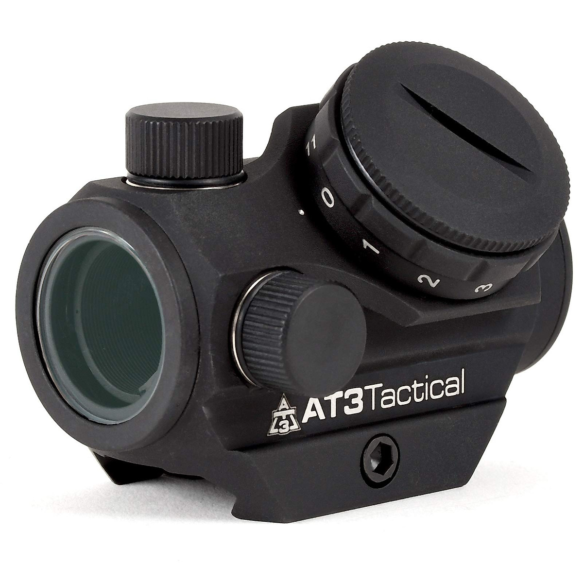 AT3 Tactical RD-50 Reflex Red Dot Sight - 2 MOA Compact Red Dot Scope - Black