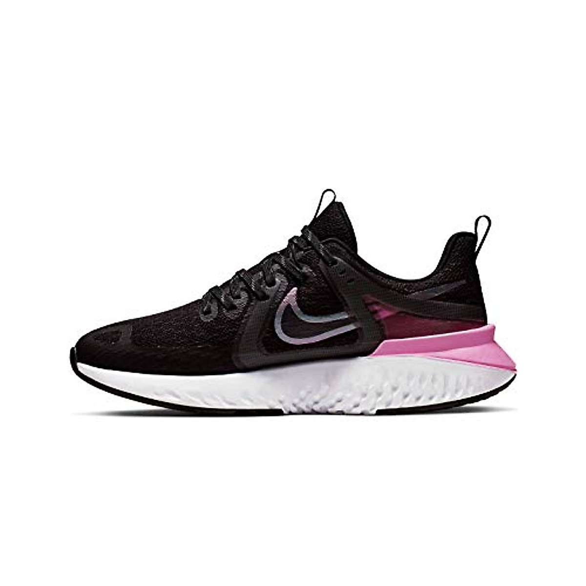 Nike Women's Trail Running Shoes, Black Black Cool Grey Psychic Pink White 004, 4.5 UK