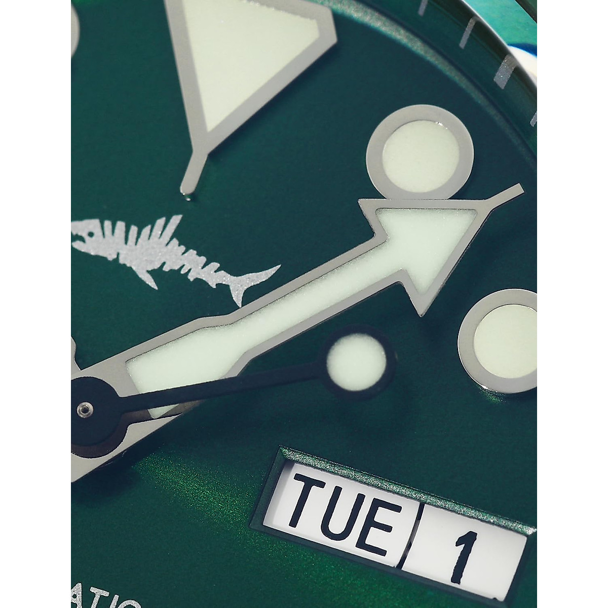 TACTICAL FROG Heimdallr SKX007 Dive Watches for Men, NH36A Movement C3 Luminous Mens Automatic Watches, 200 Meter Water Resistant, Multi-Color