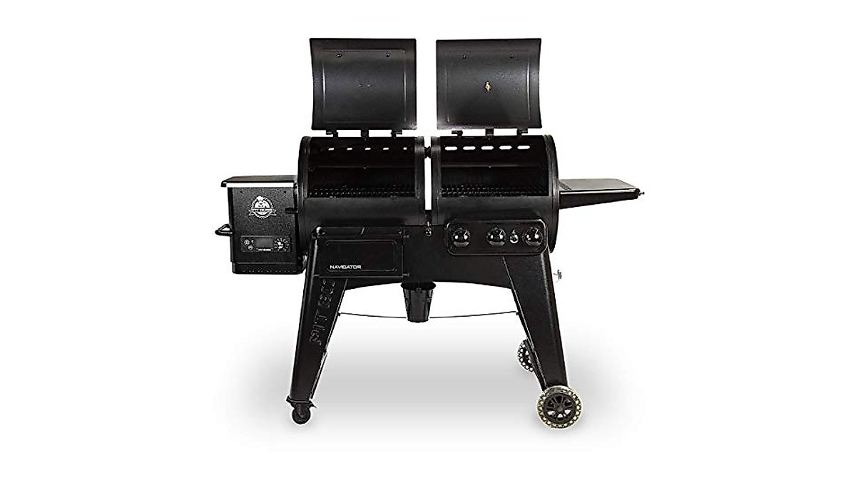 PIT BOSS PB1230G: 8-in-1 Wood Pellet & Gas Grill