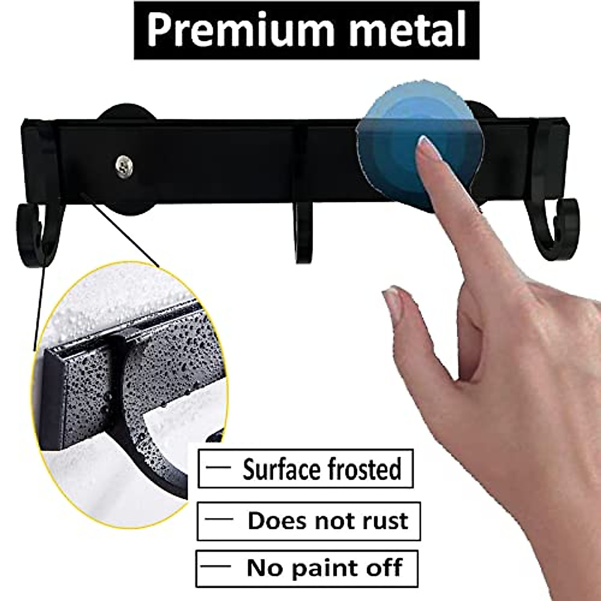 Pmsanzay Strong Magnetic Mug Holder Coffee Cup Rack Hanger Mug Hooks Coffee Cups Storage Organizer Stand for Coffee Mugs, Tea Cups On The Refrigerator, etc - Space Saving