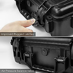 SYMIK A310-MA2 Waterproof Hard Carrying Case for DJI Air 2S / Mavic Air 2 Drone / Fly More Combo; Rugged Professional Case with Complete Protection