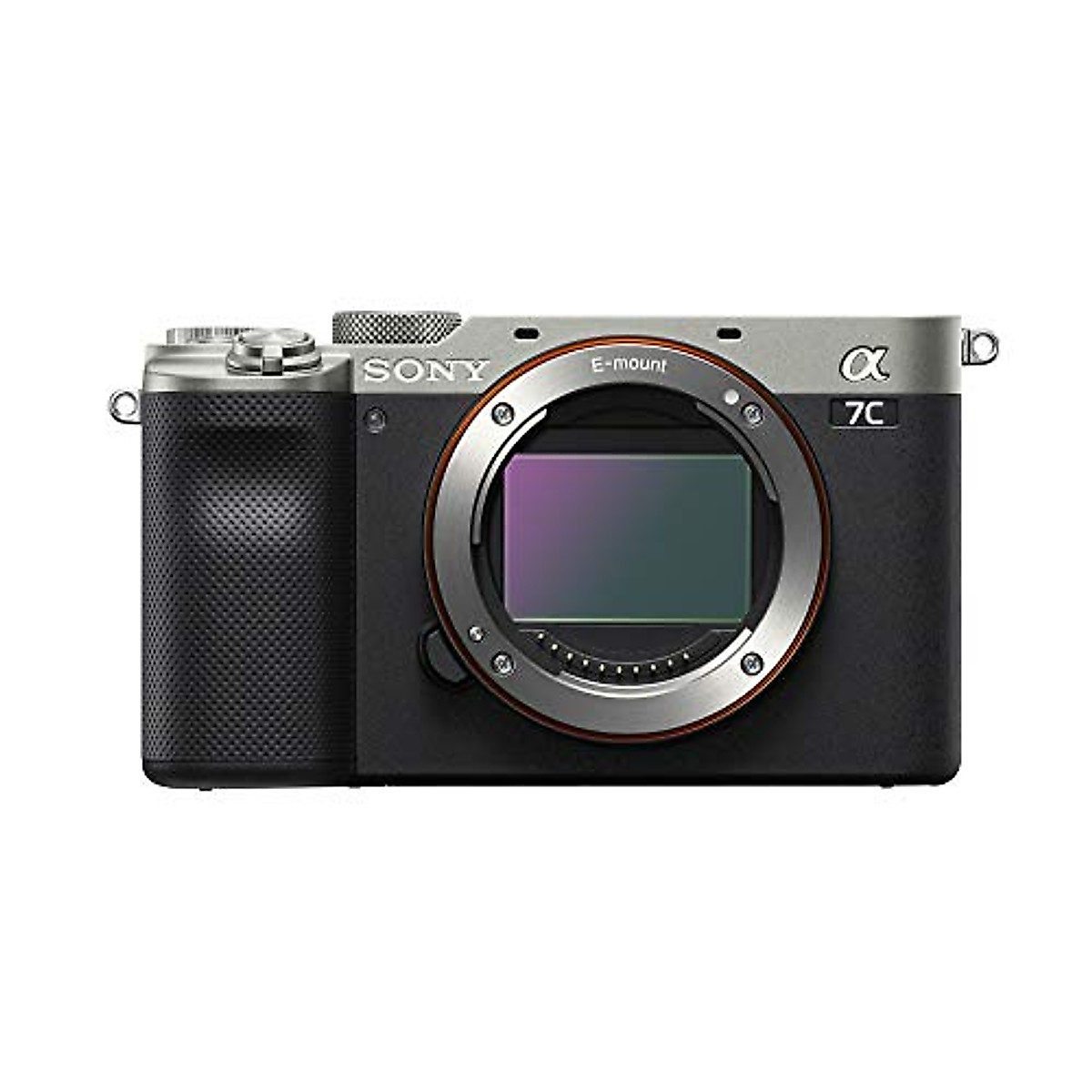 Sony Alpha a7C Full-Frame Compact Mirrorless Camera Body (Silver) Essentials Bundle (5 Items)