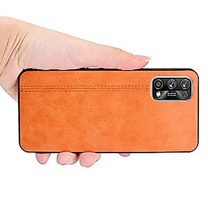 Phone Case for Realme 7 Pro, Case for Realme 7 Pro Cow-Like PU Leather Style Protector Cover, Non-Slip Shockproof Cover for Realme 7 Pro Case
