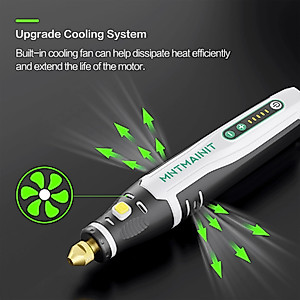 Cordless Rotary Tool, 5 Speed USB Charging Rotary Tool Kits with 62 Accessories，Multi-Purpose 4V Variable Power Rotary Tool for Sanding, Cutting Polishing, Drilling, Engraving, DIY Creations. (Black)