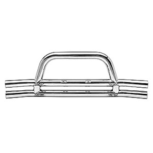 Smittybilt Front Bumper with Hoop (Stainless Steel) - JB44-FS