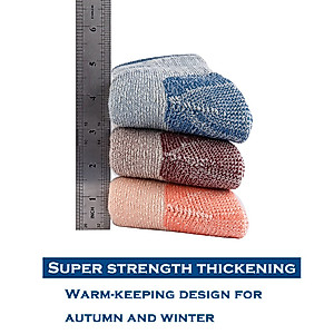 Merino Wool Men Crew Socks Warm Socks -NEVSNEV Athletic Socks for Men, Suitable for Hiking,Trekking,Camping …