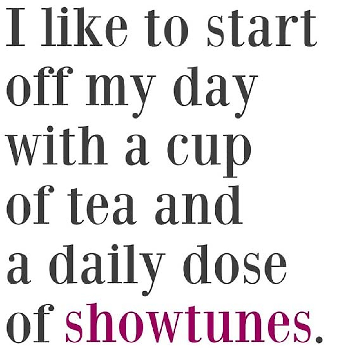 CafePress Showtunes Mugs Ceramic Coffee Mug, Tea Cup 11 oz