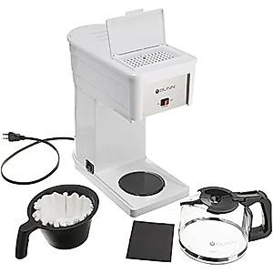 BUNN GRW Velocity Brew 10-Cup Home Coffee Brewer, White