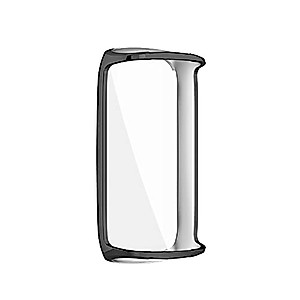 Screen Protector Case Compatible with Fitbit Luxe Smartwatch Accessories TenCloud Covers Scratched Resistant Full Protective Cover for Luxe (5Colors)