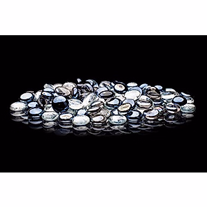 Bond Manufacturing 50710 LavaGlass Round Firepit Dispersion Glass, Midnight Sky