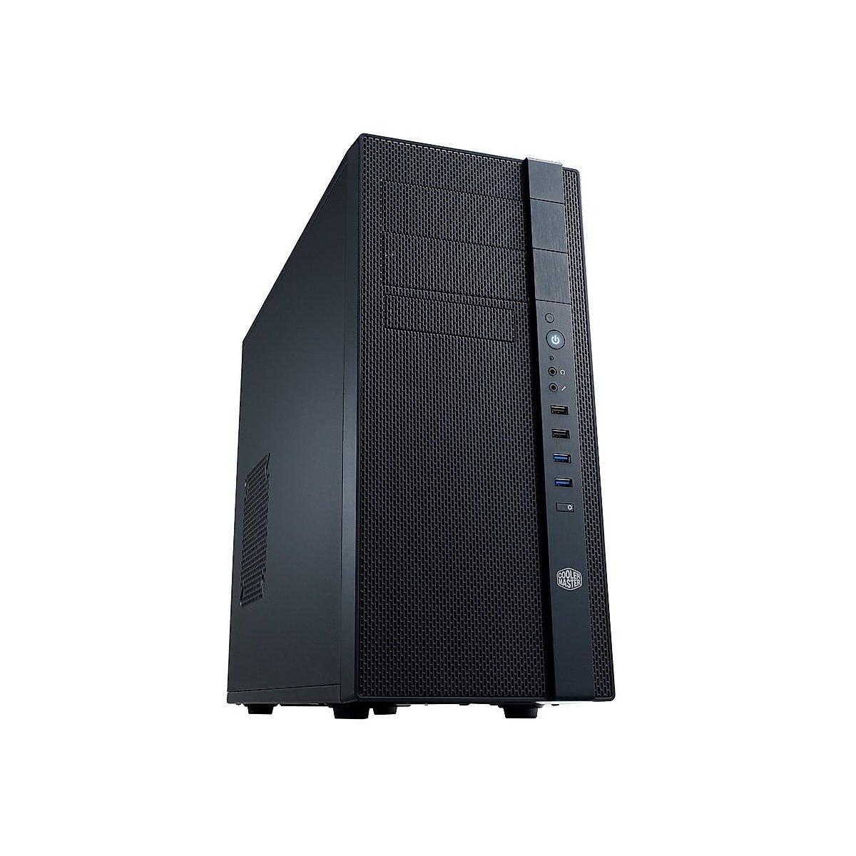 Cooler Master N400 - Mid Tower Computer Case with ATX Motherboard Support, Multiple 240mm Radiator Support, and Ventilated Front Panel