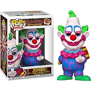 POP Killer Klowns from Outer Space - Jumbo Funko Pop! Vinyl Figure (Bundled with Compatible Pop Box Protector Case), Multicolored, 3.75 inches