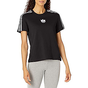 adidas Originals,womens,Loose Tee,Black,X-Large