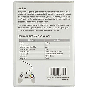 BeiErMei Raspberry Pi 4B 400 Game System Retropie RetroArch ...