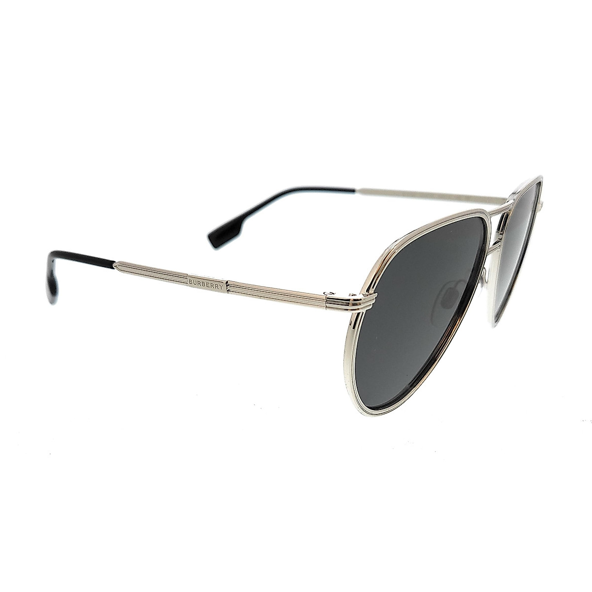 BURBERRY Sunglasses BE 3135 100587 Scott Silver Dark Grey