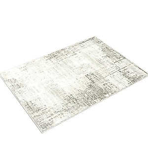 LUXE WEAVERS Modern Abstract Indoor Beige 5x7 Area Rug