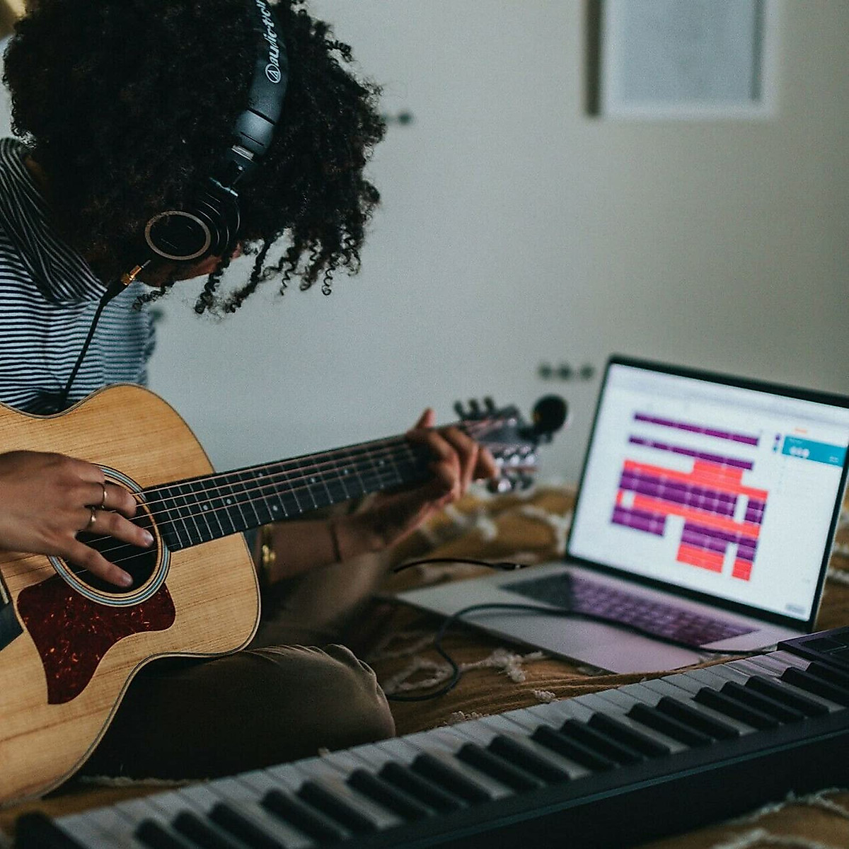 COLUBER CABLE Right Angle XLR Female to Right Angle 1/4" TRS - 0.5 Feet - Black - Pro 3-Pin Microphone Connector for Powered Speakers, Audio Interface or Mixer for Live Performance & Recording