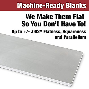 TCI Precision Metals 316 Stainless Steel Sheets Metal Plates Precision Ground Flat and Milled 3.000” Thick X 6.000 X 12.000