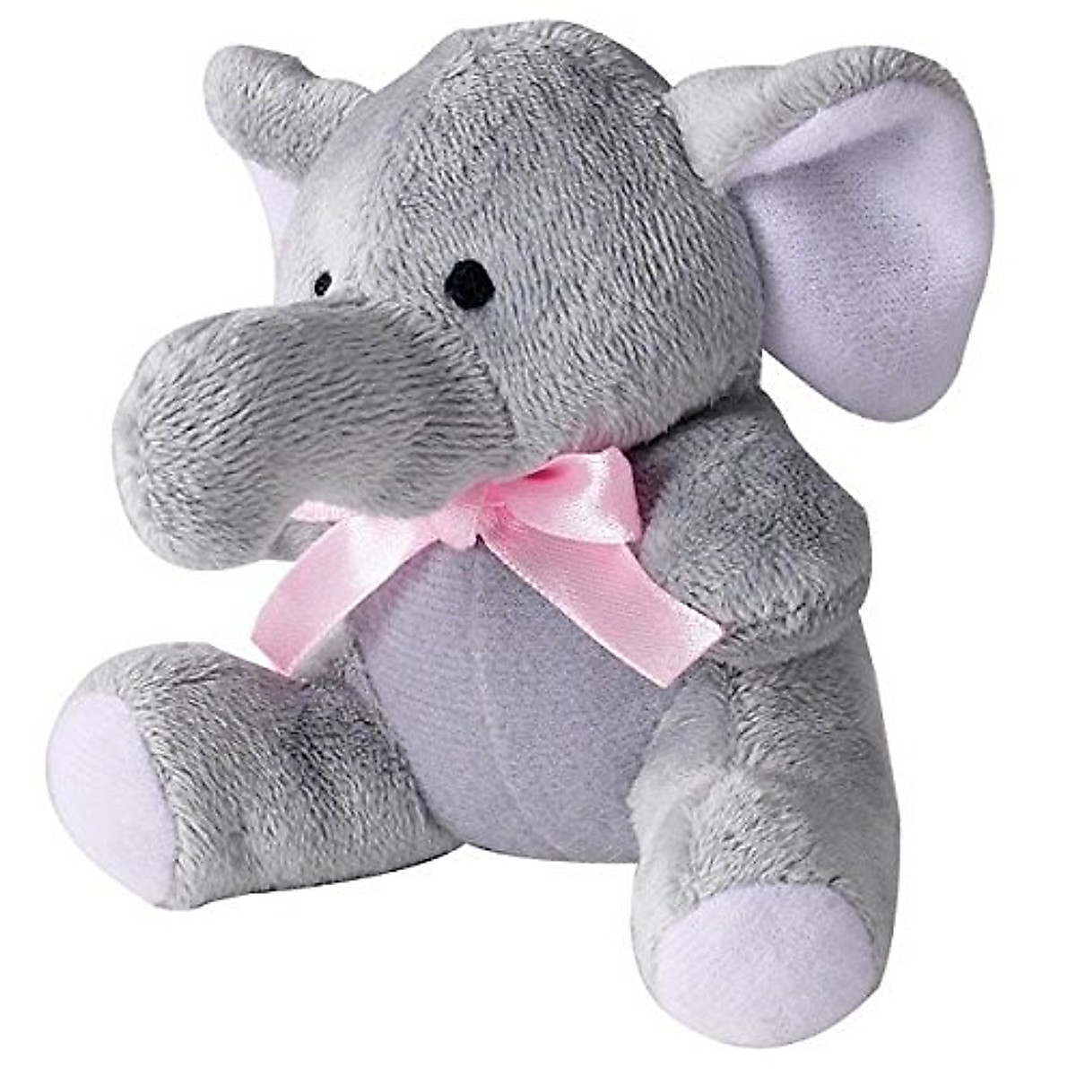 Zanies ITTY BITTIES Small Breed Dog Toy Brightly Colored Squeaker Toys Choose Character(Teeny Elephant)