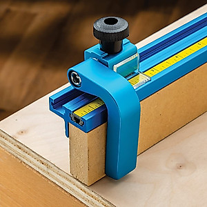 Rockler Easy-Fit T-Track Tape Measure Insert Kit, Left-to-Right