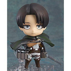 Good Smile Attack On Titan Levi Nendoroid Action Figure