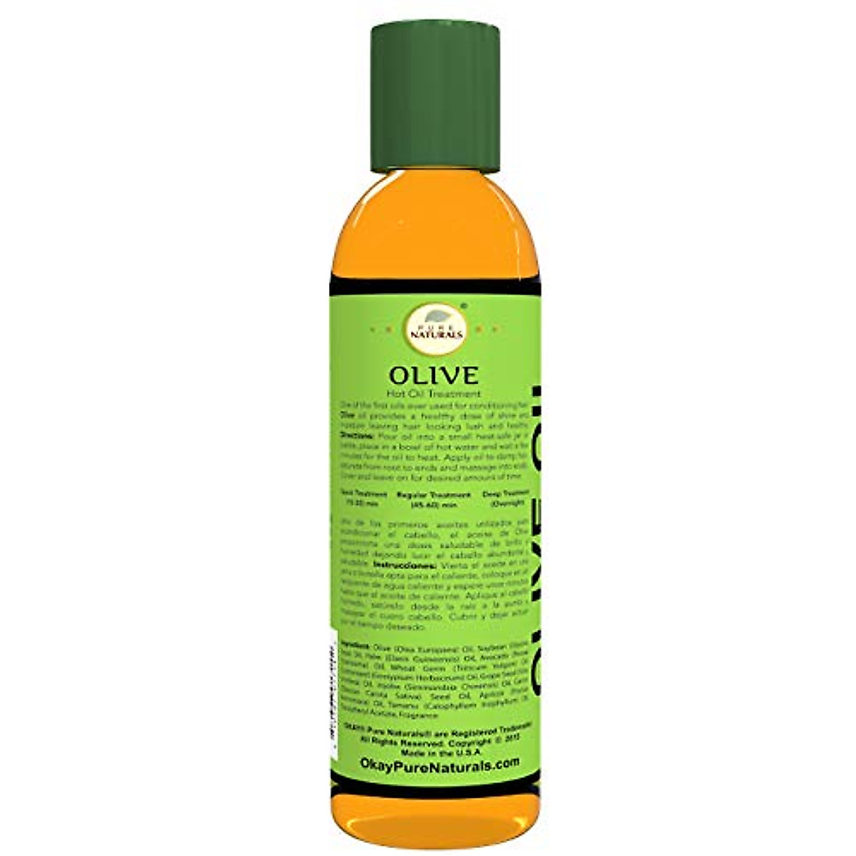 OKAY HOT OIL TREATMENT OLIVE 6oz / 117ml