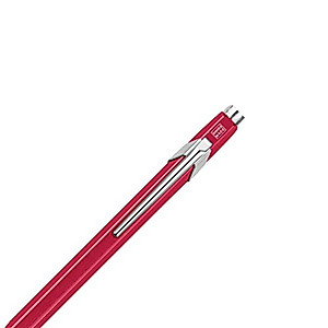 Caran d'Ache 849 Popline Metal x Red Ballpoint Pen with Metal Case (849.780)