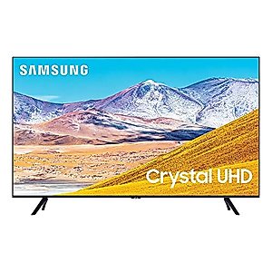 SAMSUNG 55-Inch Class Crystal UHD TU-8000 Series - 4K HDR Smart TV with Alexa Built-in (UN55TU8000FXZA, 2020 Model)