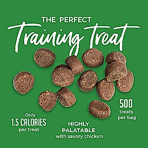 Buddy Biscuits Training Bites for Dogs, Low Calorie Dog Treats Baked in The USA, Chicken 10 oz.