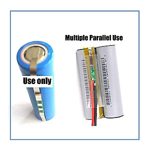 KOOBOOK 10pcs 3A BMS Protection Board with Solder Belt for 1S 3.7V 18650 Li-ion Lithium Battery Cell Kit