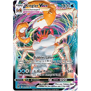 Kingler VMAX - 029/172 - Full Art Ultra Rare - Sword & Shield: Brilliant Stars