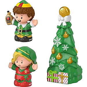 Little People Collector Elf Movie Special Edition Figure Set in Christmas Display Gift Box for Adults & Fans