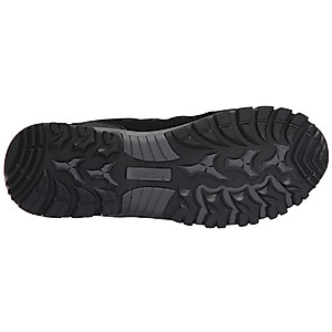 Propét Men's Ridge Walker Low Hiking Boot Ankle Bootie, Black, 9 Medium US