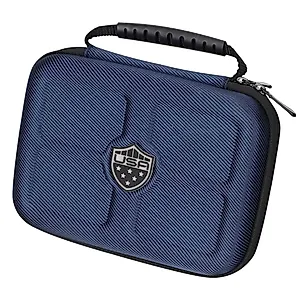 LZFAN Swing Caddie sc300i Golf Launch Monitor Case 7.9 x 5.7 x 2.1 in Travel Case Compatible for Remote, USB Cable & Accessories