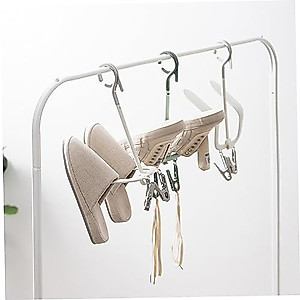 Zerodeko 1Pc Hanging Clothes Drying Rack Clothes Drying Racks Shoes Dry Hook Towel Hanger Laundry Hanger Drying Rack Shoes Dryer Rack Shoes Dry Rack Shoes Drying Rack Sock Shoe Rack