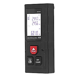 Distance Finder, Wide Range Low Power Consumption High Accuracy Distance Meter Quick for Construction Works